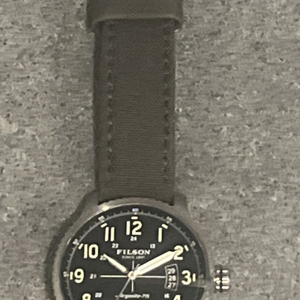Filson x Shinola Mackinaw Field Watch | For Parts or Display | Read ...