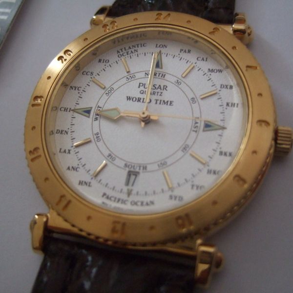 FS:Vintage Pulsar World Time-Nos | WatchCharts Marketplace