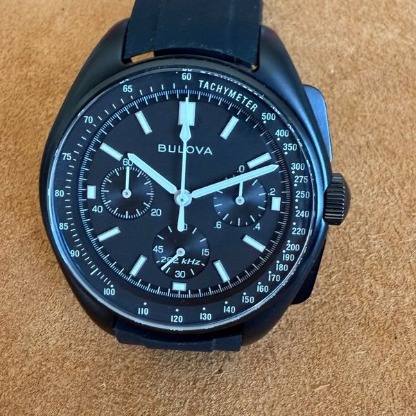 Bulova Lunar Pilot Apollo 15 July 26th 1971 98A186 44mm Mint ...