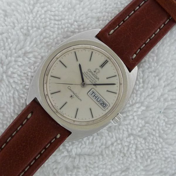 Omega Constellation 751 Chronometer Automatic Day Date Stainless Swiss ...