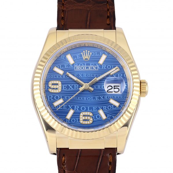 Rolex ROLEX Datejust 36 116138 blue/Arabic dial used watch men's ...