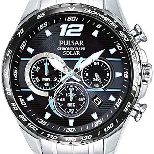 Set product Pulsar Seiko SEIKO Pulsar solar chronograph watch WRC model ...