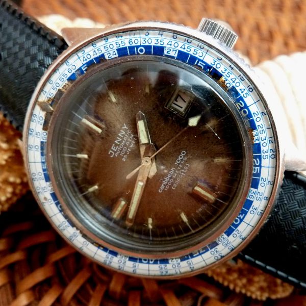 Fs: Jenny caribbean 1000m diver- model 702 vg-ex | WatchCharts Marketplace