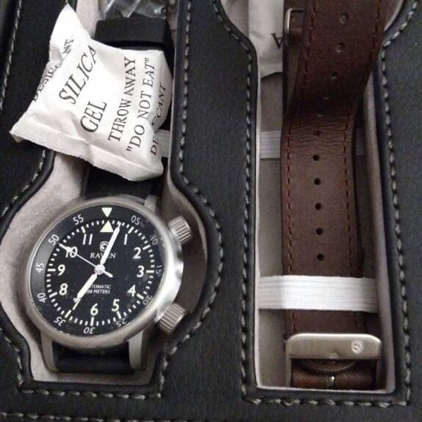 FS: Raven Defender (black dial on bead blasted finish. | WatchCharts