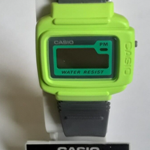 CASIO *RARE* NF-10 Watch Digital 1990s Vintage 36 mm Case Sports Water ...