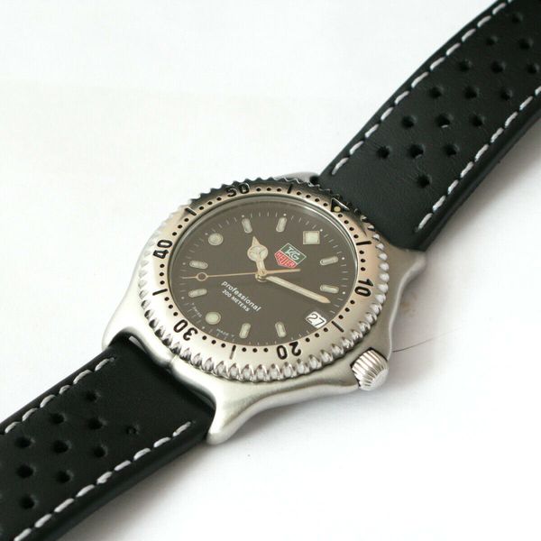 TAG HEUER S/el SEL QUARTZ WATCH VERY NICE CONDITION NEW STRAP & BATTERY ...