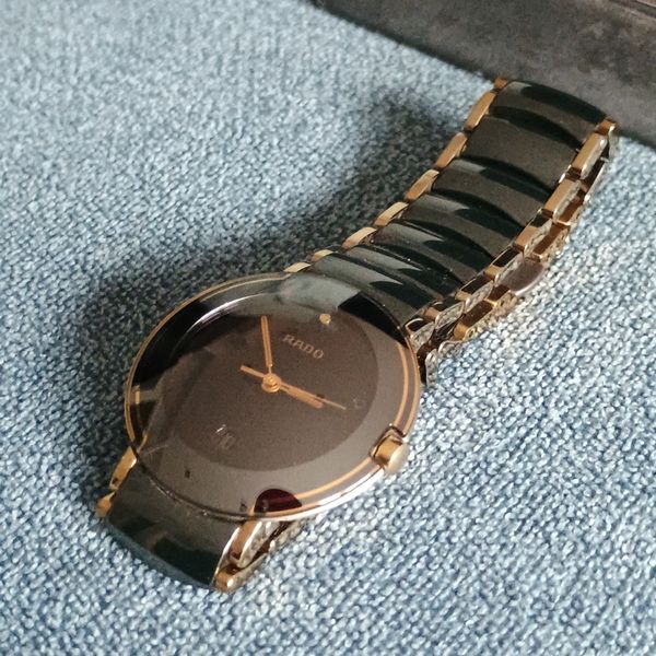 Rare Rado DIASTAR Date Ceramic 90's Pop Style 129.0301.3 Very Rare ...