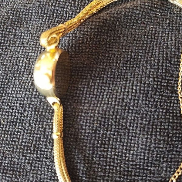 OMEGA Vintage Ladies Cocktail Watch, Self Winding with 14K Solid Gold ...