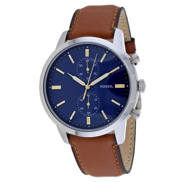Fossil Townsman Chronograph Blue Dial Men's Watch FS5279 *NEW in BOX ...