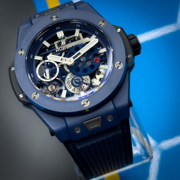 [WTS] 2020 Hublot Big Bang Meca-10 Blue Ceramic Complete B+P ...