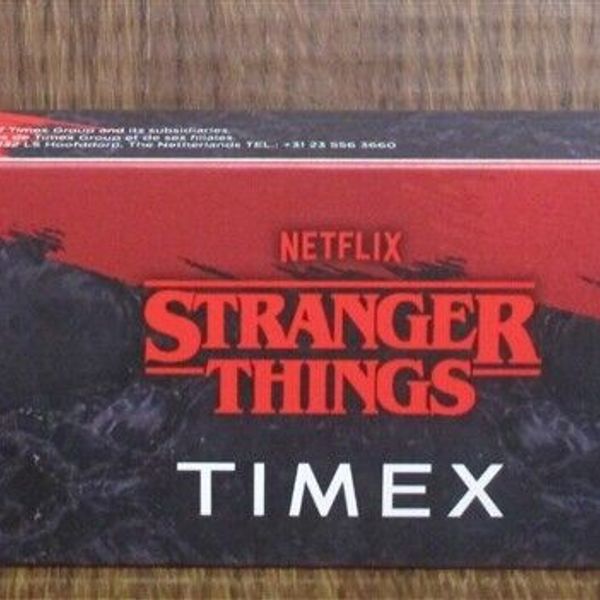 TIMEX TW 2V50800 YB STRANGER THINGS WATCH Camper X 40mm NEW ...