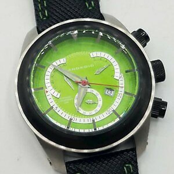 Android USA AD443 Chronograph Watch Runs FC47 | WatchCharts Marketplace