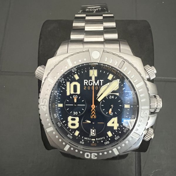 [$425 USD] RGMT DEMOLITION CHRONOGRAPH 2000M DIVE WATCH | WatchCharts