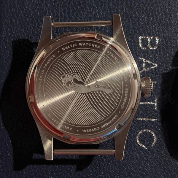 [WTS] Baltic Aquascaphe Blue / Gilt with unworn BOR Bracelet | WatchCharts