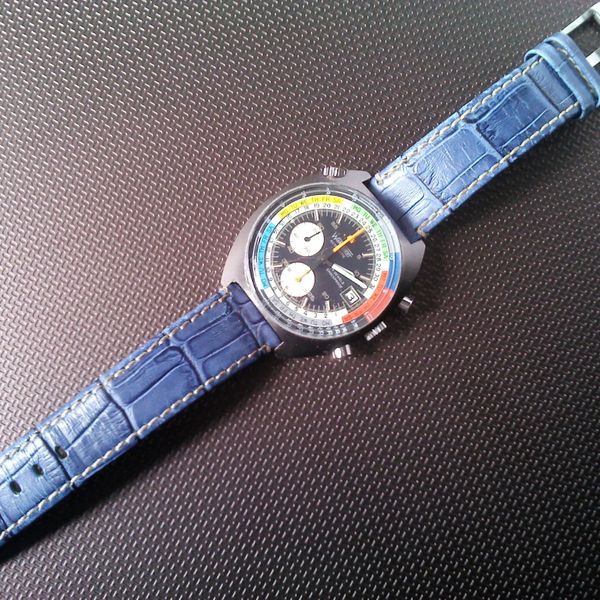 Wakmann rainbow lemania 1341 | WatchCharts Marketplace