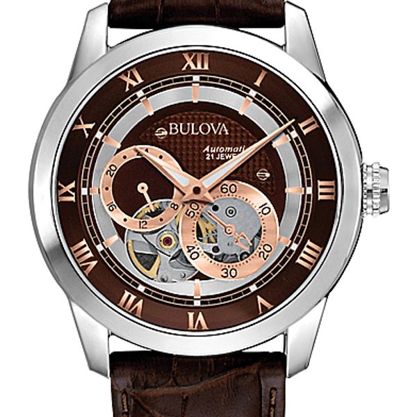 Bulova automatic BULOVA AUTOMATIC 96A120 genuine mechanical (self ...