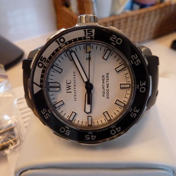 FS IWC Aquatimer 3568 (White Dial) | WatchCharts Marketplace