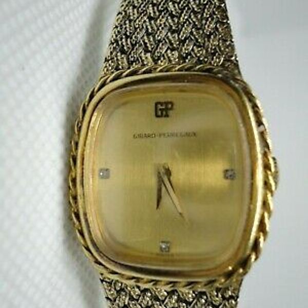 The GP Girard- Perregaux Swiss gold plated women watch | WatchCharts ...