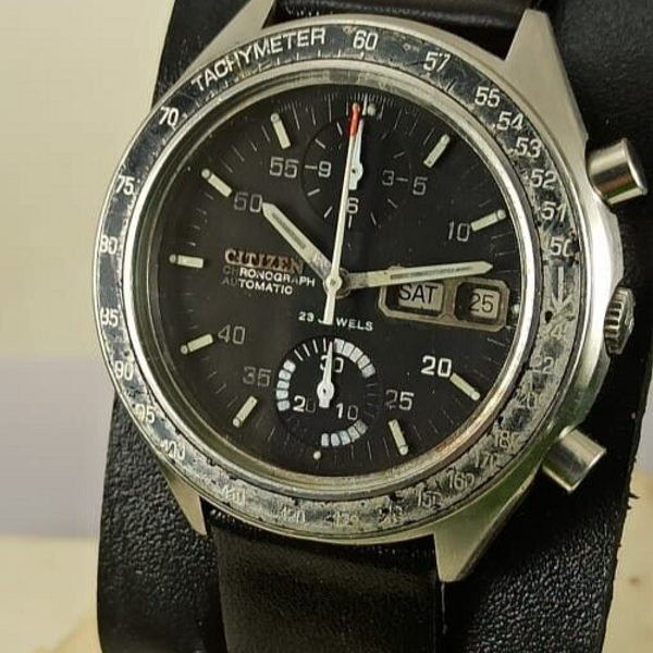 Citizen 67-9313 (Speedy) Chronograph Cal. 8110 everything in working ...