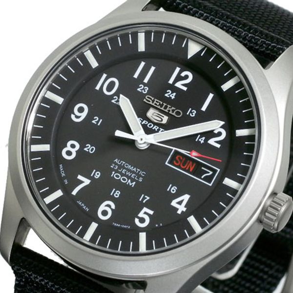 Seiko 5 SEIKO Five Sports Watch Watch Automatic winding SNZG15J1 [Free ...