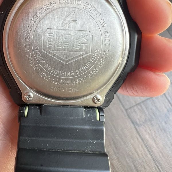 Casio G-Shock GW-4000 GRAVITYMASTER Solar MB6 Triple G Green Black GW ...