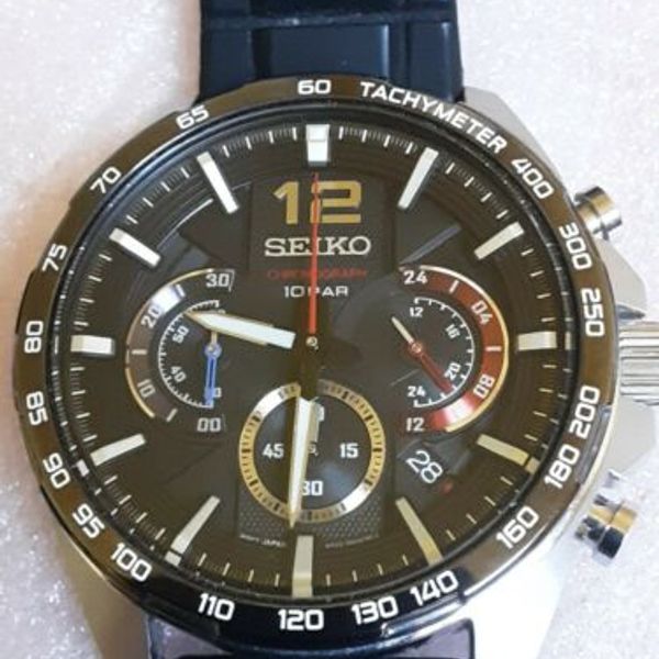 seiko Mens chronograph quartz Ref.SSB347 | WatchCharts Marketplace