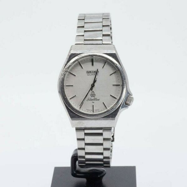 VINTAGE SEIKO QUARTZ SILVERWAVE 7121-7000 Mens Watch JAPAN ...