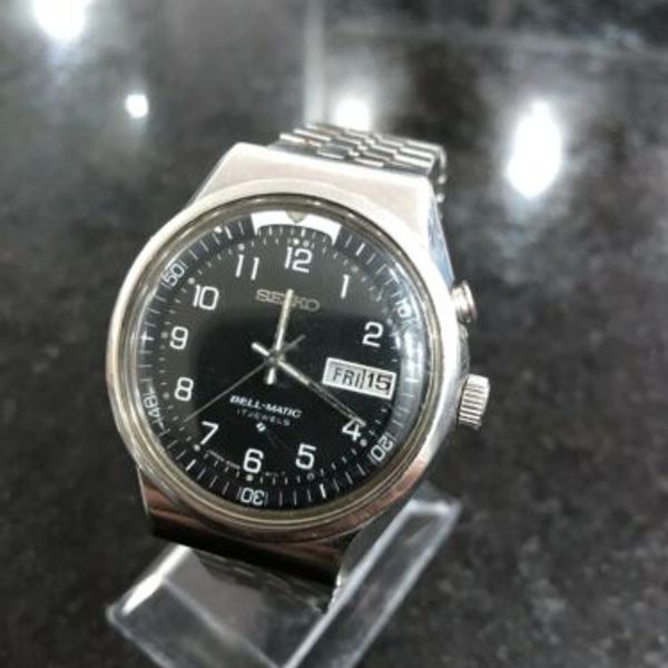 Vintage Seiko 4006-6070 Bell-Matic Automatic Alarm Watch +PLEASE READ+ ...