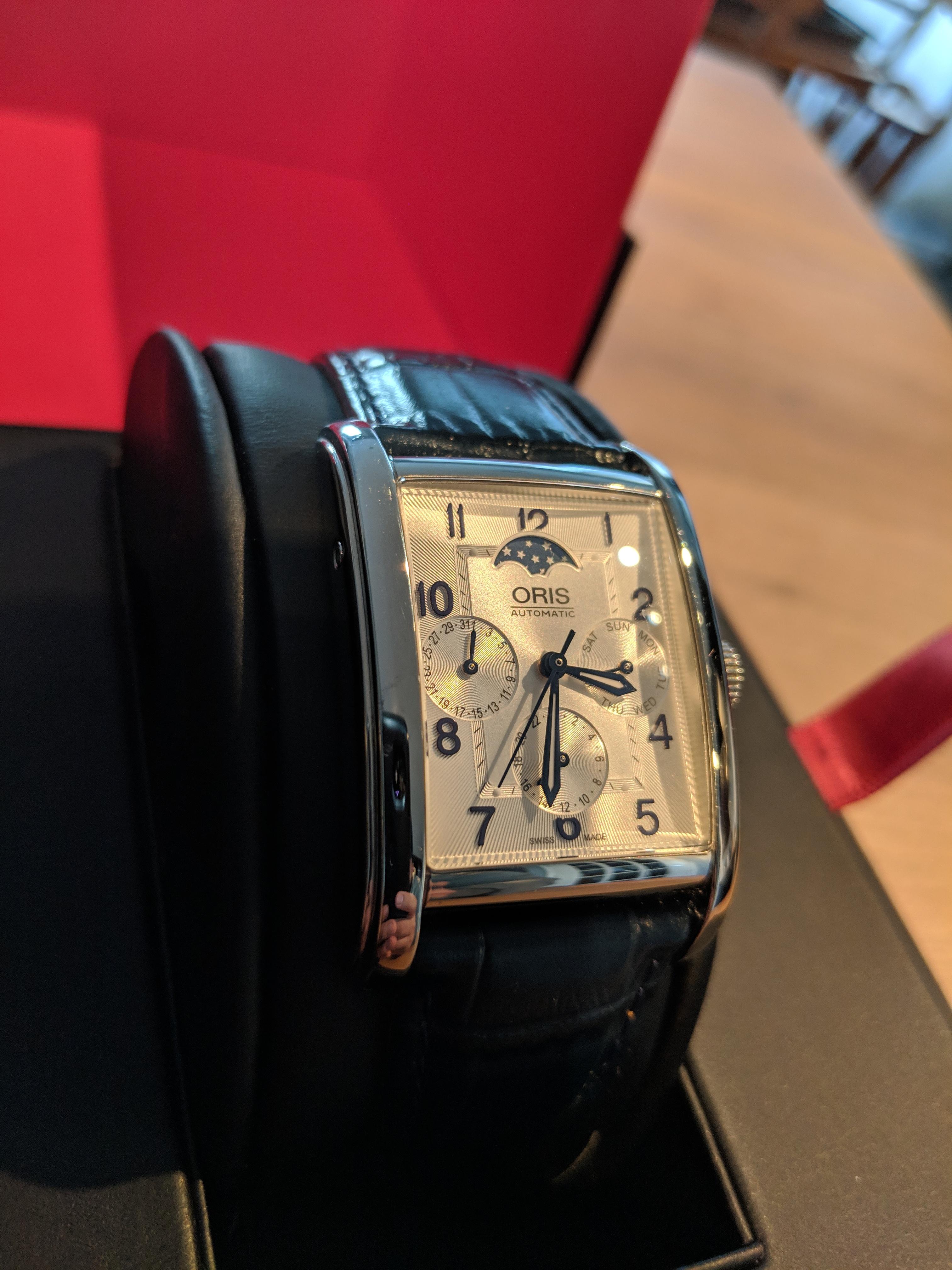 [WTS] Oris Rectangular Complication | WatchCharts