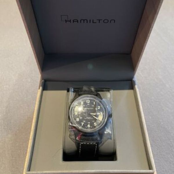 Hamilton Men's Watch Black H70575733 Khaki Field (Used Like NEW ...