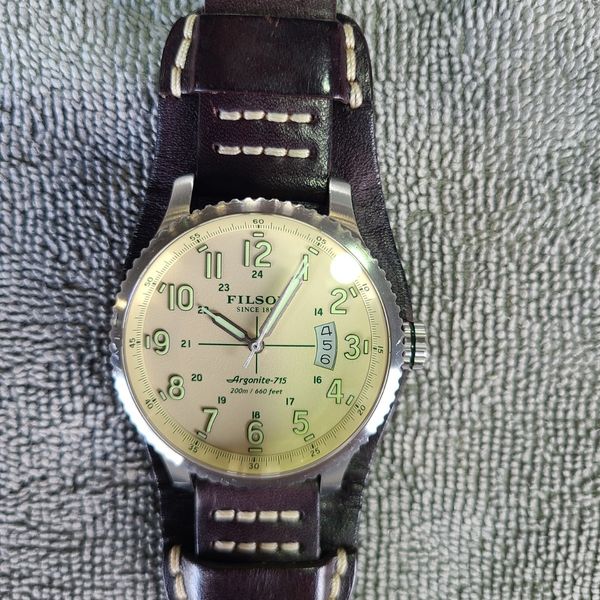 Filson Argonite 715 Diving Watch 42mm 200 M/ 600Feet Made By Shinola ...