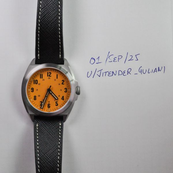 [WTS] LNIB Rze Valour Medallion Yellow | WatchCharts Marketplace