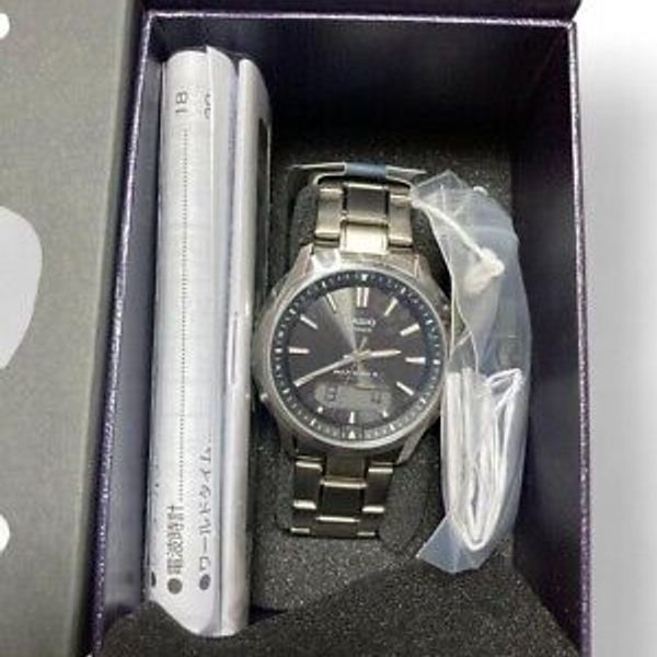 CASIO LINEAGE LCW-M100TSE-1AJF LINEAGE Solar Combination Men Watch ...