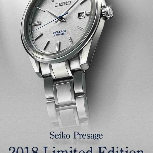Seiko Presage SJE073 Baby Snowflake Rare - Limited Edition - Only 1881 ...