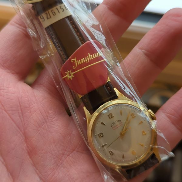Junghans Rite Tyme Vintage New Old Stock Watch With Box & Tags (CA22 ...
