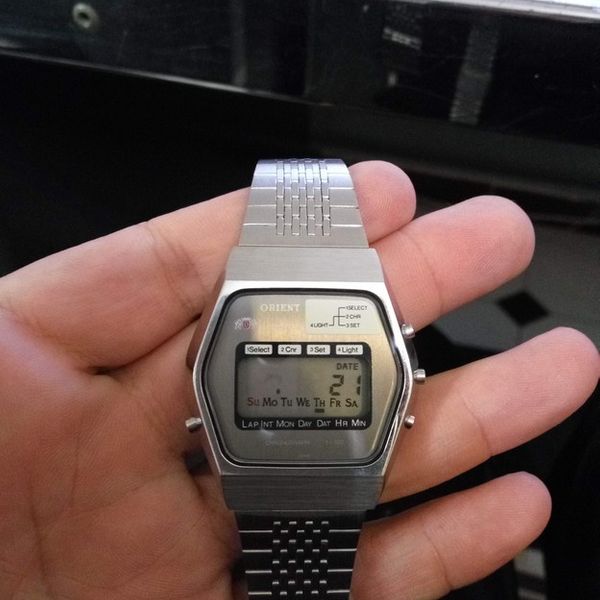 FS N.O.S Orient digital chronograph vintage from 70's | WatchCharts ...