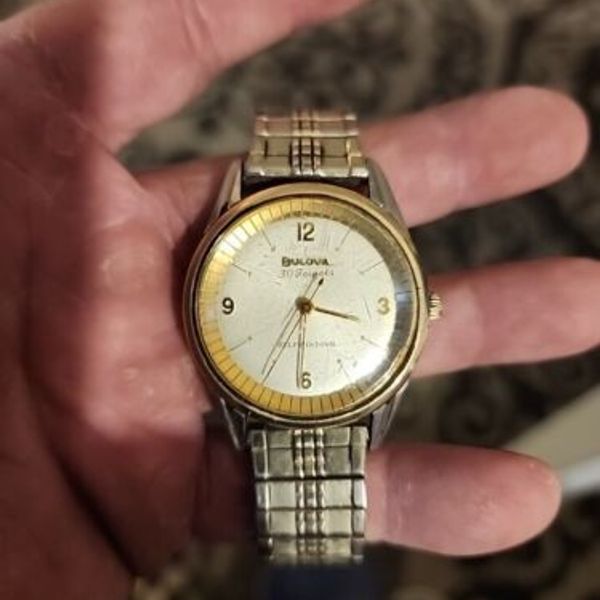 1962 BULOVA 30 Jewels Selfwinding Automatic Gents Dress WatchBulova ...