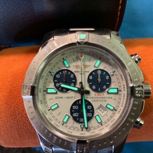 Breitling Colt Chronograph Men's Watch A7338811/G790-173A | WatchCharts ...