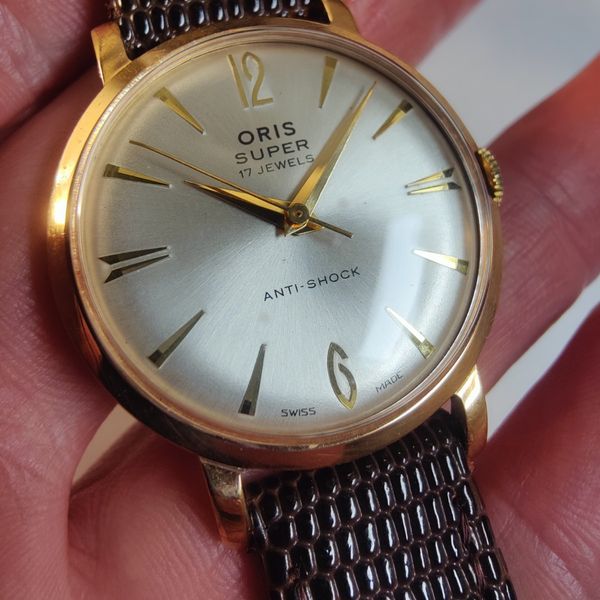 Oris Super 17 Jewels Men's Manual Wind Watch Vintage Swiss Made | WatchCharts Marketplace