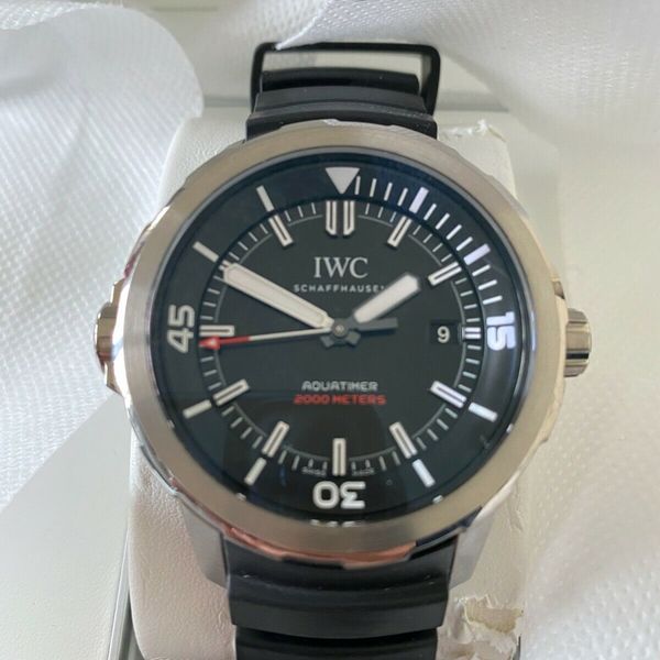 IWC Aquatimer 35 Years Ocean 2000 With Original Box and Paperwork ...