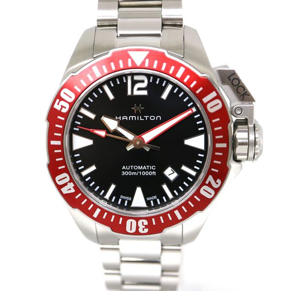 HAMILTON [Hamilton] H77725135 Khaki Navy / Automatic Stainless Steel ...