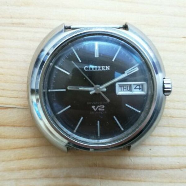 Citizen Seven Star V2 automatic cal.7290 25 Jewels Japan vintage ...