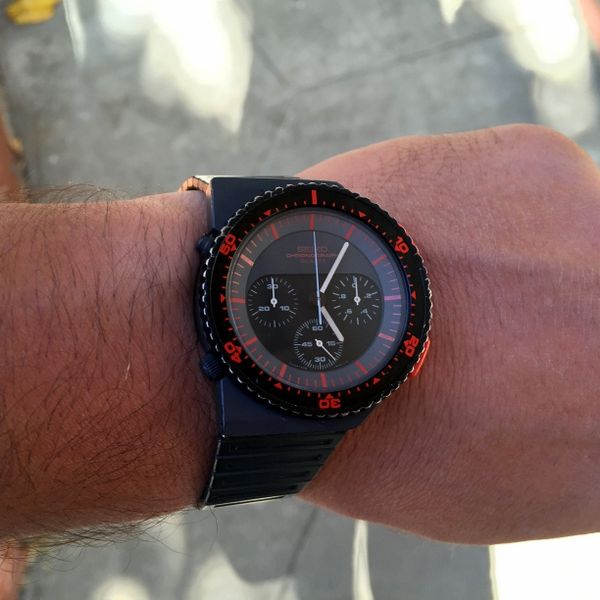 SOLD : HTF SEIKO 7A28-6000 Giugiaro Chronograph SpeedMaster aka The ...