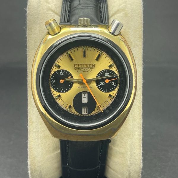 Vintage Citizen Chronograph Automatic 21 Jewels Day/Date Excellent ...