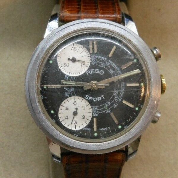 VINTAGE SWISS REGO SPORT CHRONOGRAPH MEN'S WRISTWATCH | WatchCharts ...