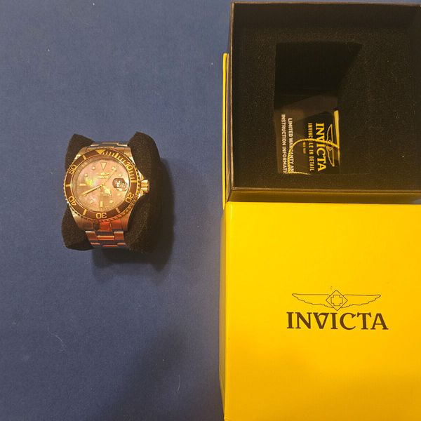 RARE: Invicta 4620 Pro Diver w/ Brown MOP dial (READ DESCRIPTION ...