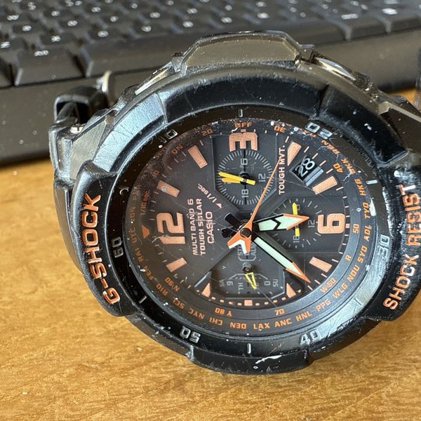 Casio G-SHOCK GW-3000B-1AER (5121) Tough Solar Radio Control ...