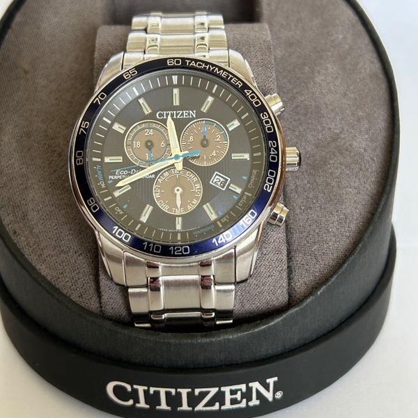 Citizen eco drive perpetual calendar men's bracelet watch | WatchCharts ...