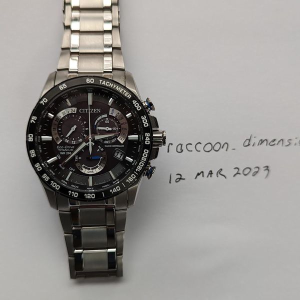 [WTS] Citizen Titanium PCAT - $200 with shipping | WatchCharts Marketplace