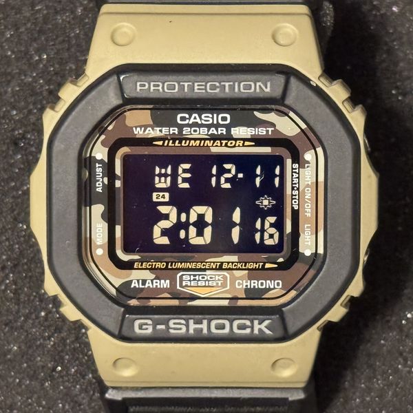[WTS] Casio G-Shock DW-5610SUS-5 Military Colors Stormtrooper Camo ...